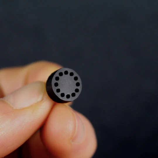 Rowena Sheen Earrings - Grain Studs – Unbound