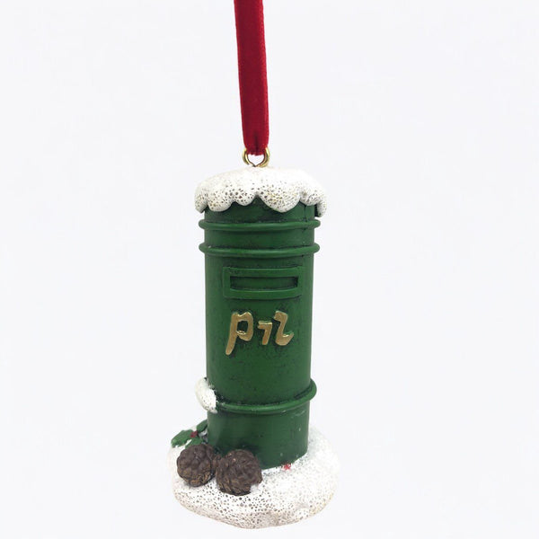 Irish Christmas Post Box Bauble – Unbound