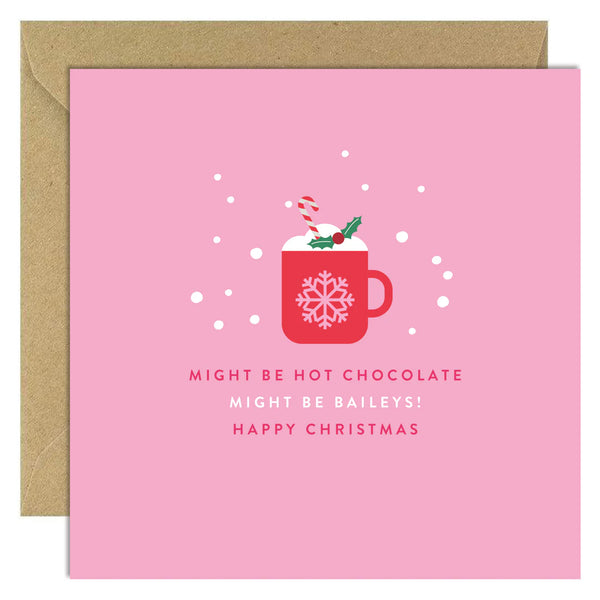 Bold Bunny Christmas - Might be Hot Chocolate Happy Christmas – Unbound