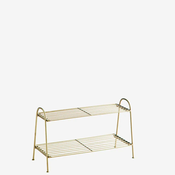 Madam Stoltz Furniture - Iron Shoe Rack – Unbound