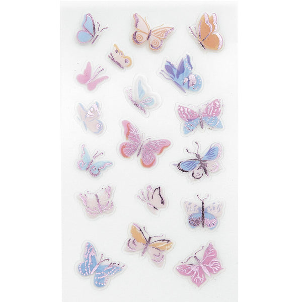 Paper Poetry Stickers - Foil Butterflies – Unbound