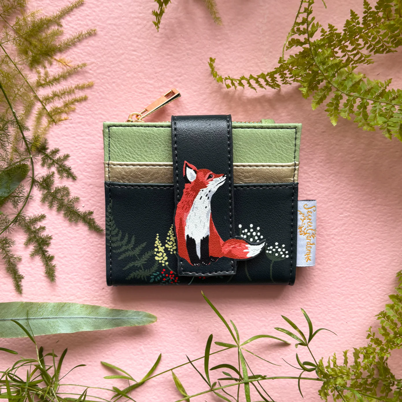 Disaster Designs Purse - Secret Garden Fox Foldover – Unbound