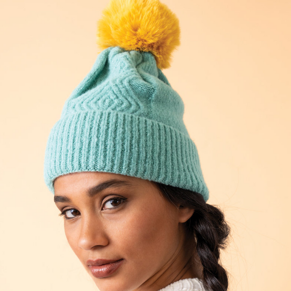 Powder Hat - Ingrid Bobble – Unbound