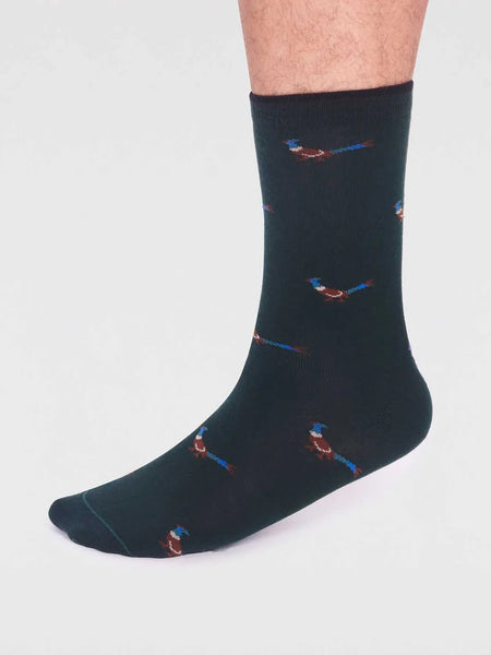 Thought Mens Socks - Gots Organic Cotton Jamal Animals – Unbound