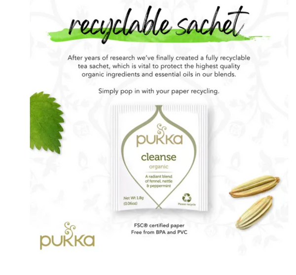 Pukka Organic Tea - Radiance (Cleanse) 20 Tea Bags – Unbound